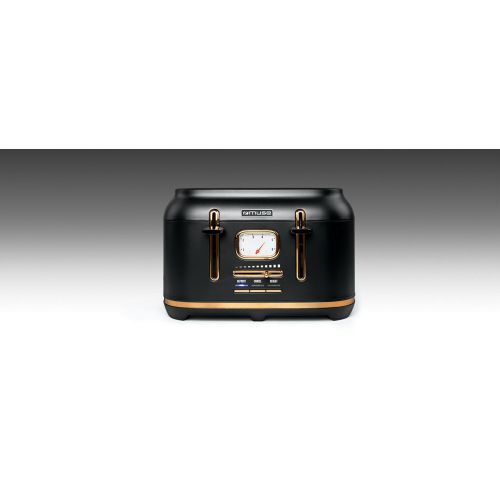 Muse MS-131BC - Broodrooster, 4 toasts, 1.800 W | Online bestellen bij Gizmo Retail - Gizmo Retail